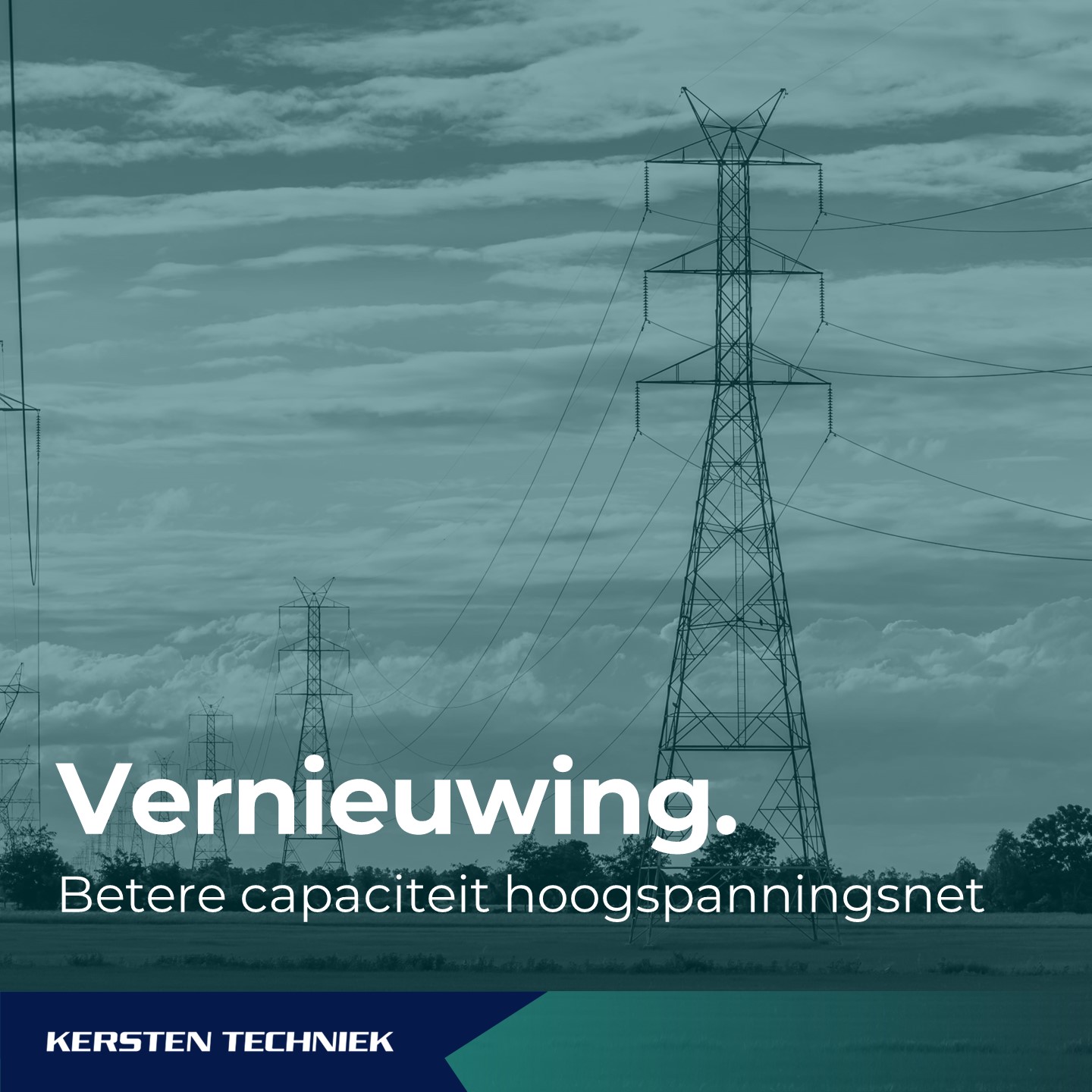 Betere capaciteit door vernieuwing hoogspanningsnet